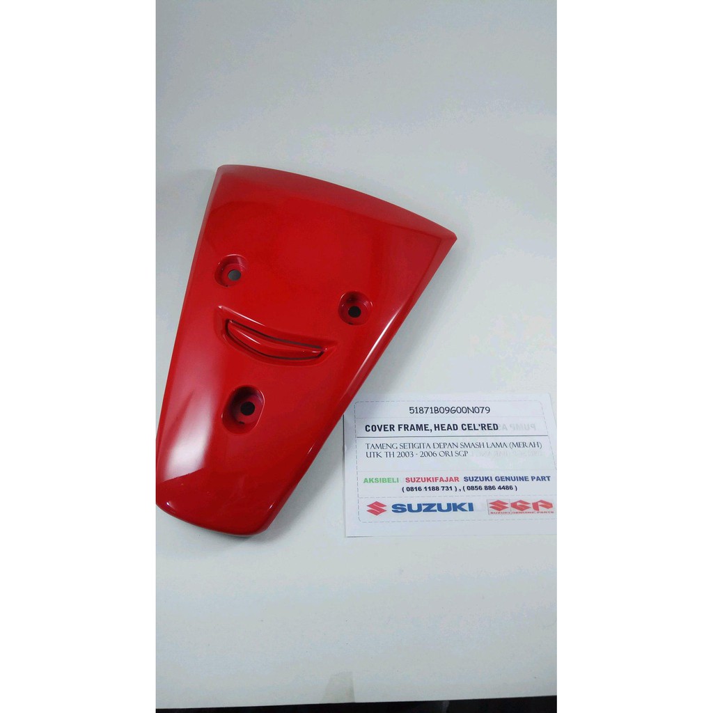 Jual FADA - Tebeng atau tameng Segitiga Smash Lama warna merah | Shopee ...