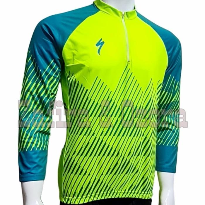 Jual Jersey Sepeda Lengan Panjang/Baju Sepeda/Baju Gowes Panjang Mtb ...