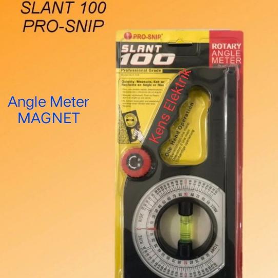 Jual Angle Angel Meter Slant 100 Prosnip Alat ukur kemiringan sudut ...