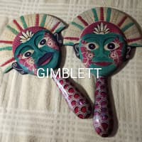 Jual CERMIN ONDEL BATIK KAYU SEPASANG | Shopee Indonesia