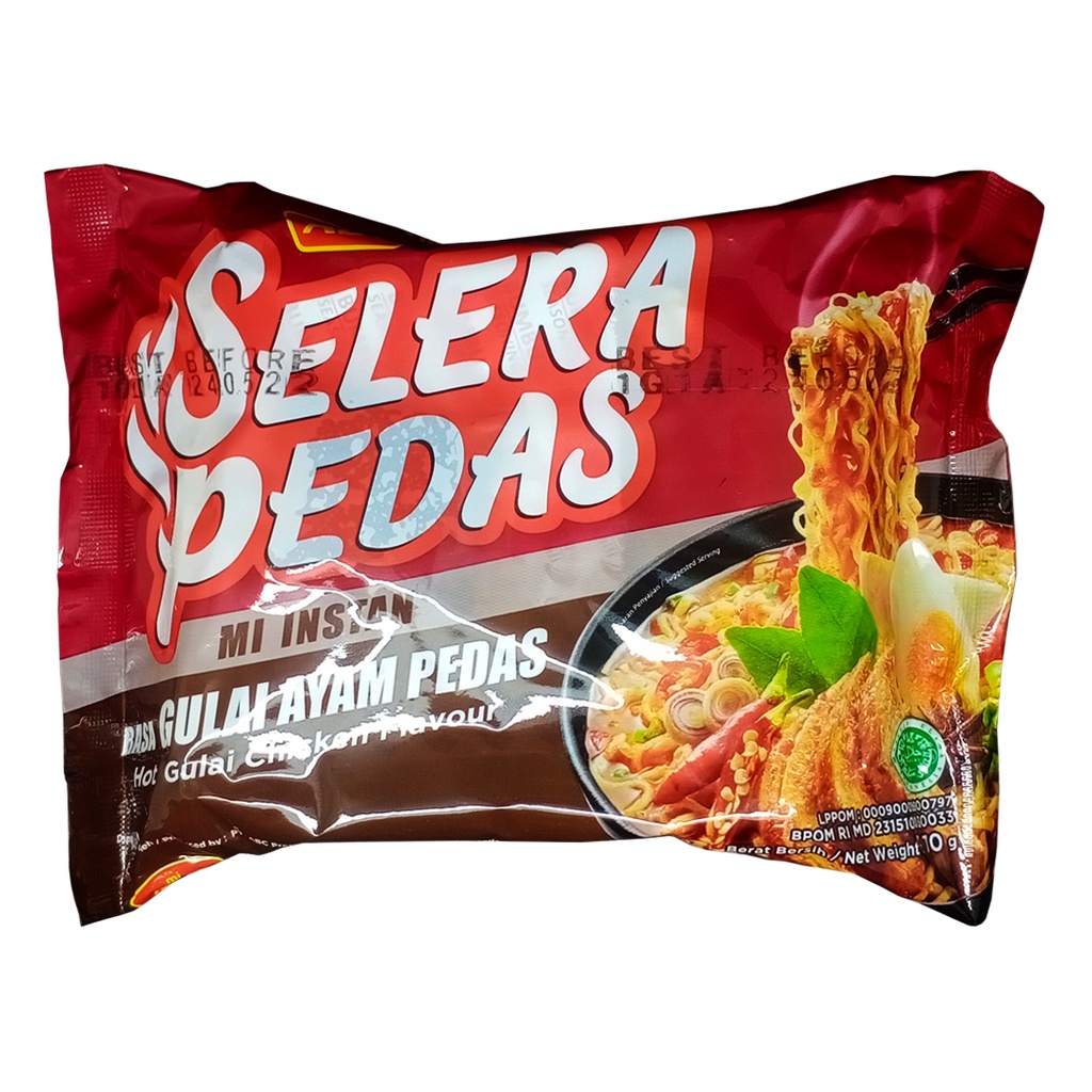 Jual Mi Instan ABC Selera Pedas Rasa Gulai Ayam Pedas 70g | Shopee ...