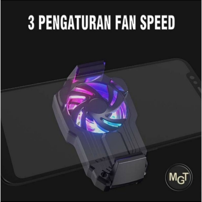 Jual MEMO FL05 Pendingin HP Cooler Phone Cooler Gaming Fan Rechargable ...