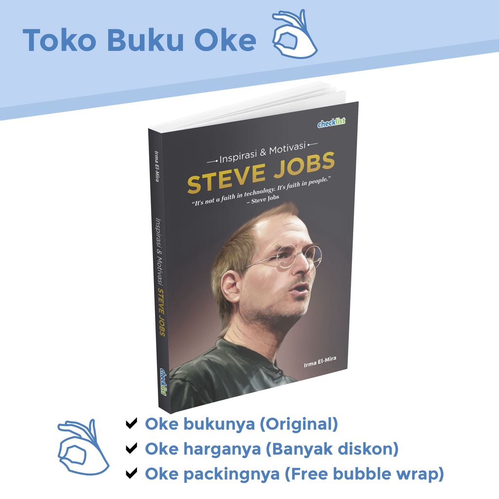 Jual Buku Inspirasi dan Motivasi Steve Jobs | Shopee Indonesia