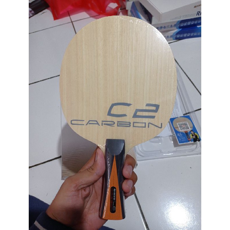 Jual KAYU TENIS MEJA SANWEI C2 CARBON ORIGINAL | Shopee Indonesia