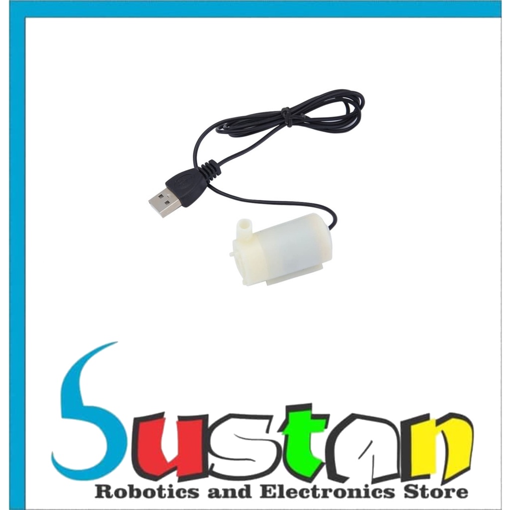 Jual Water Pump Mini 3-6V Submersible Micro DC Pompa Air Celup for ...