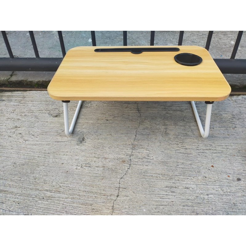 Jual (MINI) Meja Laptop Polos Lipat Portable (Tab + Gelas) (VH ...