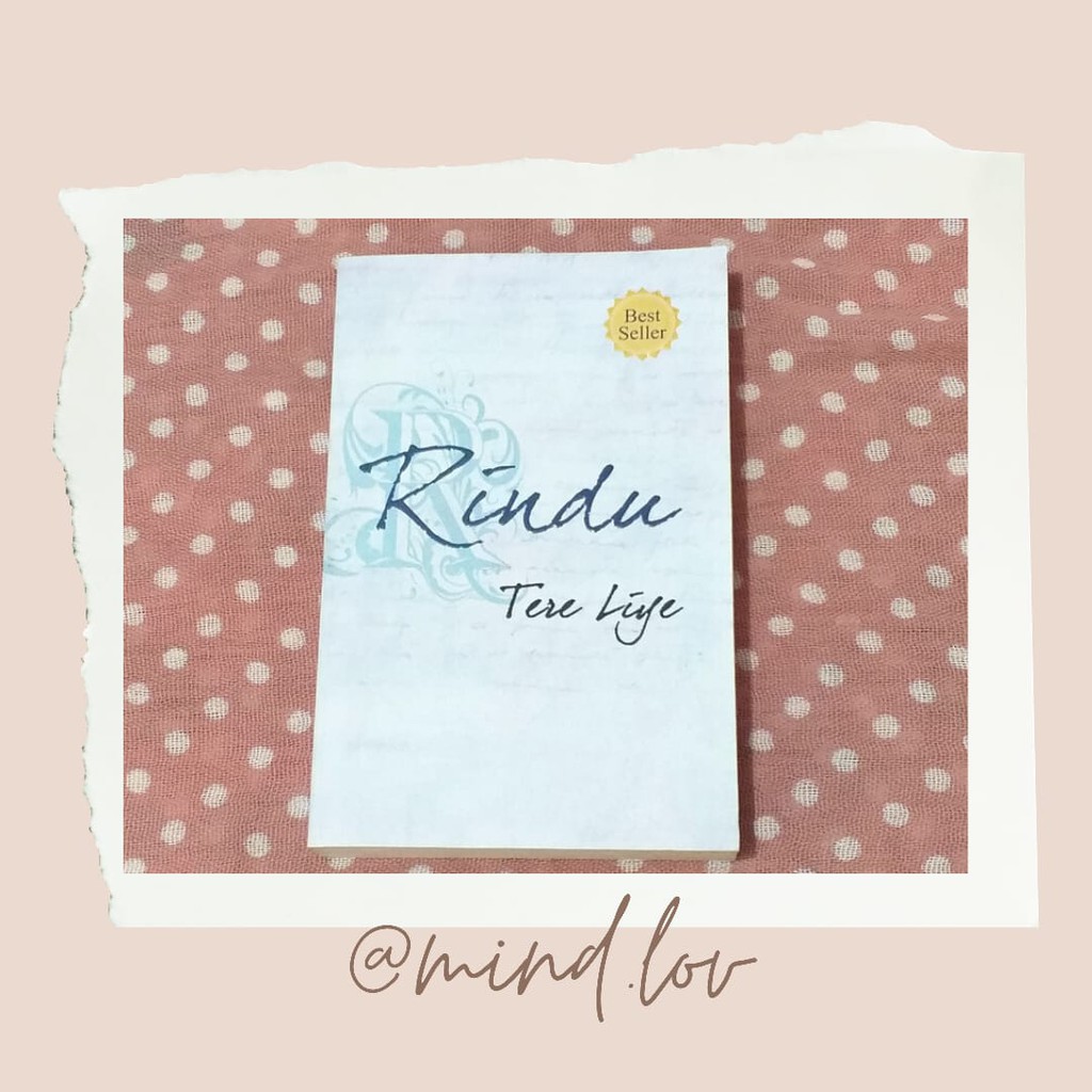 Jual Buku Bekas Rindu Karya Tere Liye | Shopee Indonesia