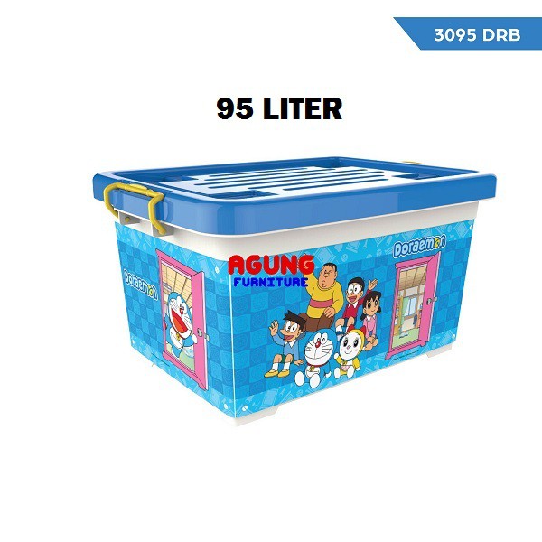 Jual Container Box 95 liter Doraemon Naiba | Shopee Indonesia