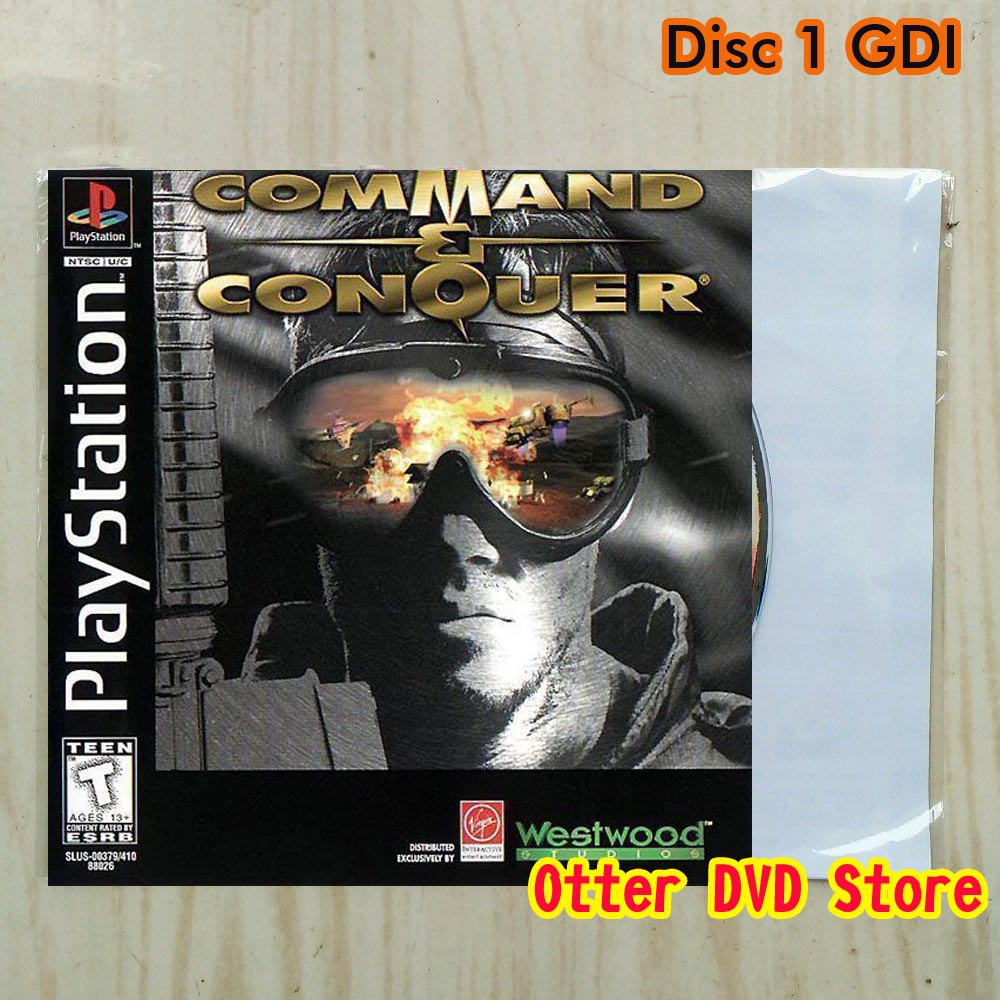 Jual Kaset CD Game Ps1 Ps 1 Command Conquer ( Disc 1 ) GDI | Shopee Indonesia