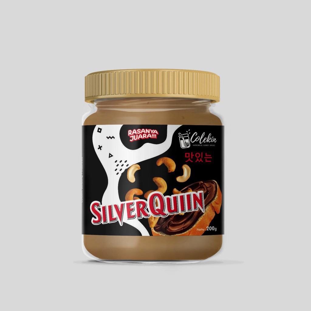 Jual Selai Roti Colekin Rasa Silver Quin 200 Gr | Shopee Indonesia