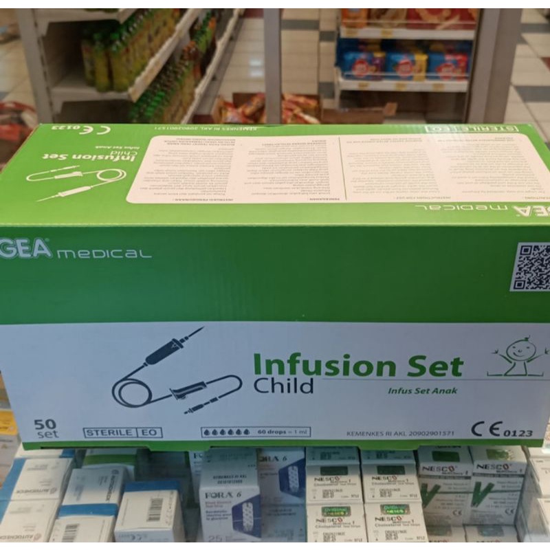 Jual Selang Infus Set Anak / Infusion Set Child Gea | Shopee Indonesia