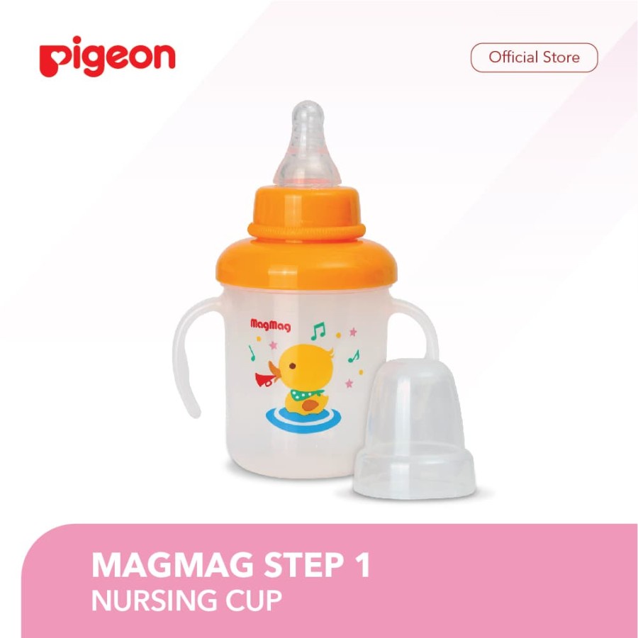 Jual Pigeon Magmag Step 1 Nursing Cup Botol Training Cup mag mag step1 ...