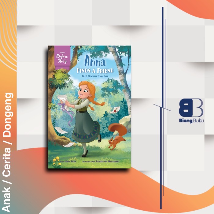 Jual Buku Anak Before The Story: Anna Finds A Friend Ori Gramedia Baru ...