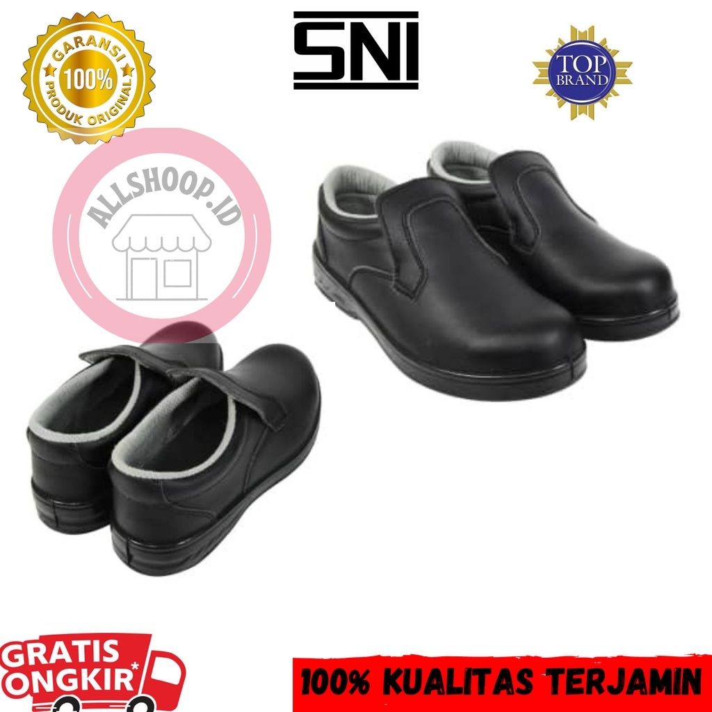 Jual Sepatu Pengaman SAFETY- Hitam | Shopee Indonesia