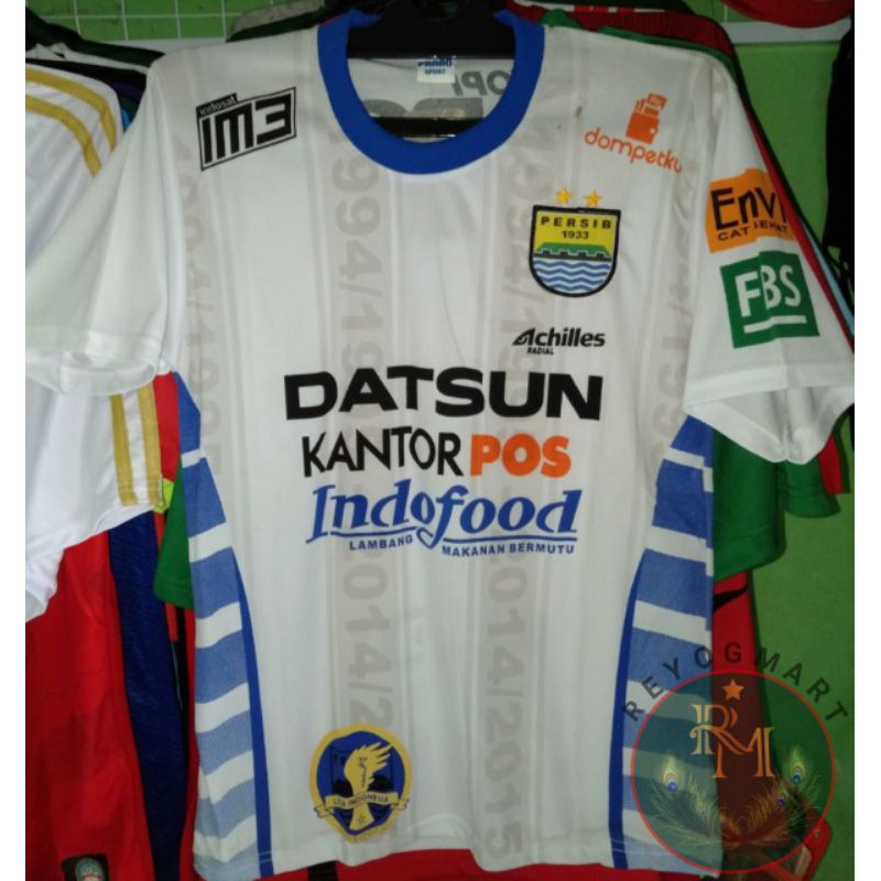 Jual JERSEY PERSIB BANDUNG JUARA ISL 2014 - 2015 AWAY PUTIH CHAMPIONS ...