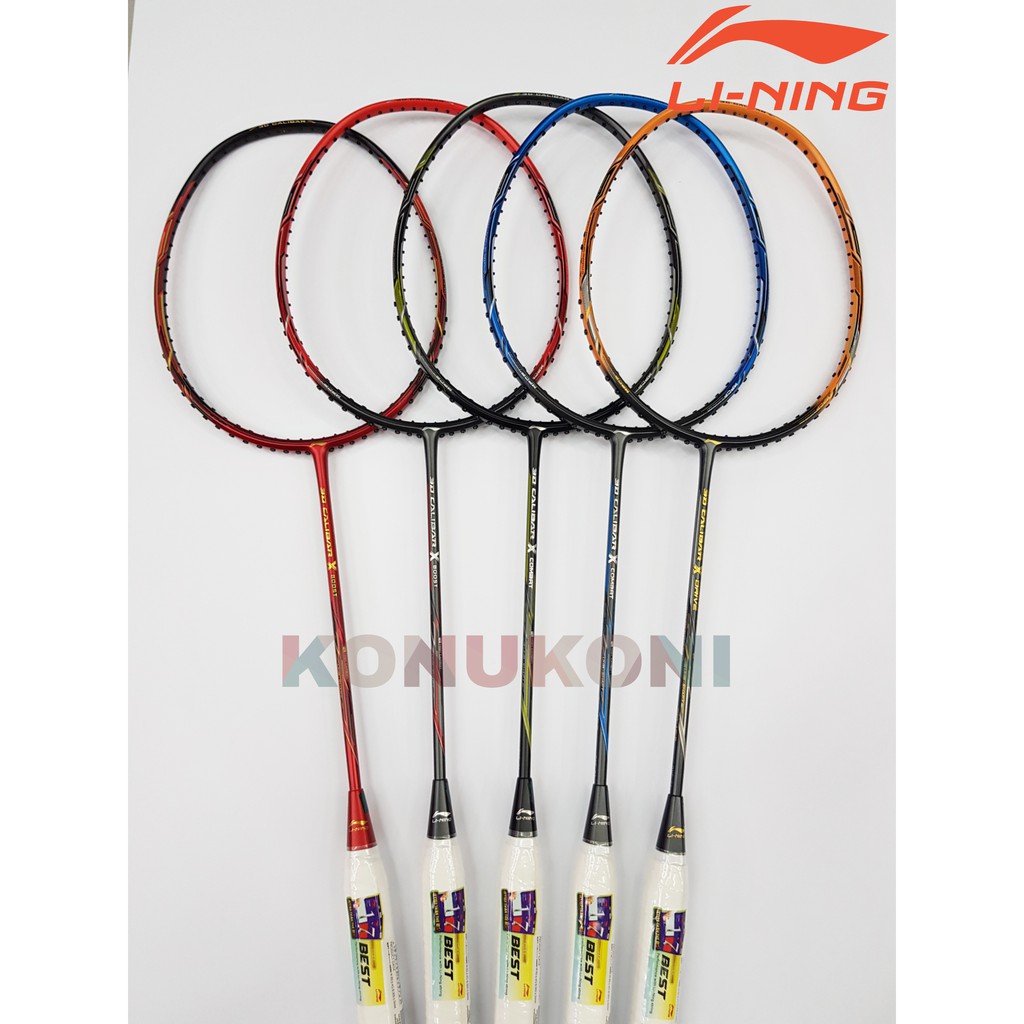 Jual Raket Lining 3D Calibar X Boost / Combat / Drive | Shopee Indonesia