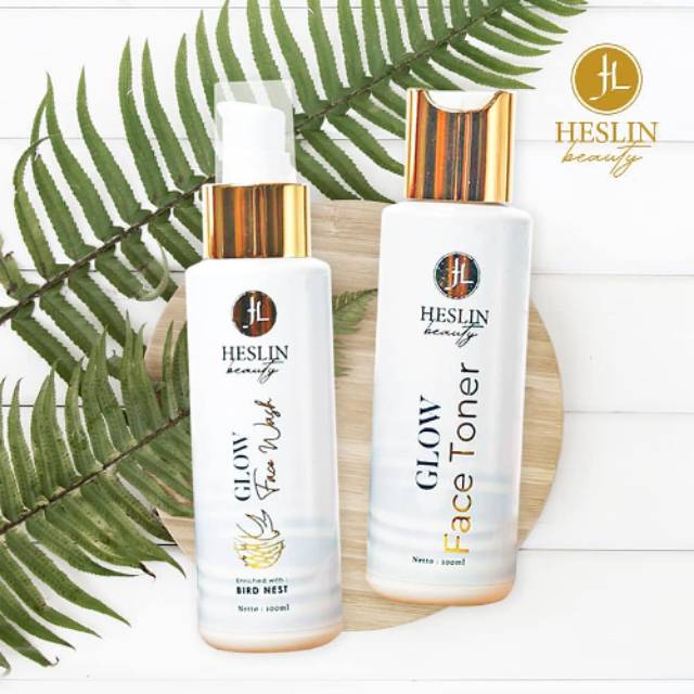 Jual [FREE GIFT] GLOW FACE TONER HESLIN BEAUTY | Shopee Indonesia