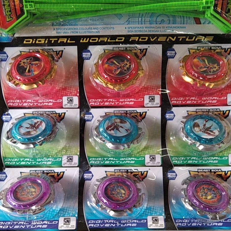 Jual mainan gangsing Beyblade / torblade murah / gasing / tor blade ...