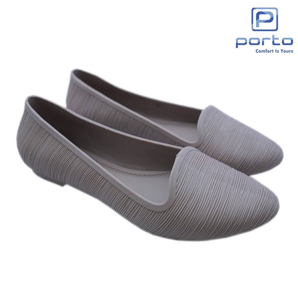 Jual Porto - Sepatu Wanita Flat Shoes Korea Nyaman Casual Porto Lady ...