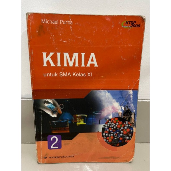 Jual Buku Kimia Kelas 11 XI SMA Michael Purba (Preloved/Bekas) | Shopee ...
