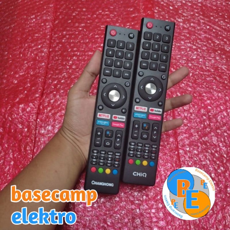 Jual Remote TV CHANGHONG CHIQ Android TV 100% Original Support ...