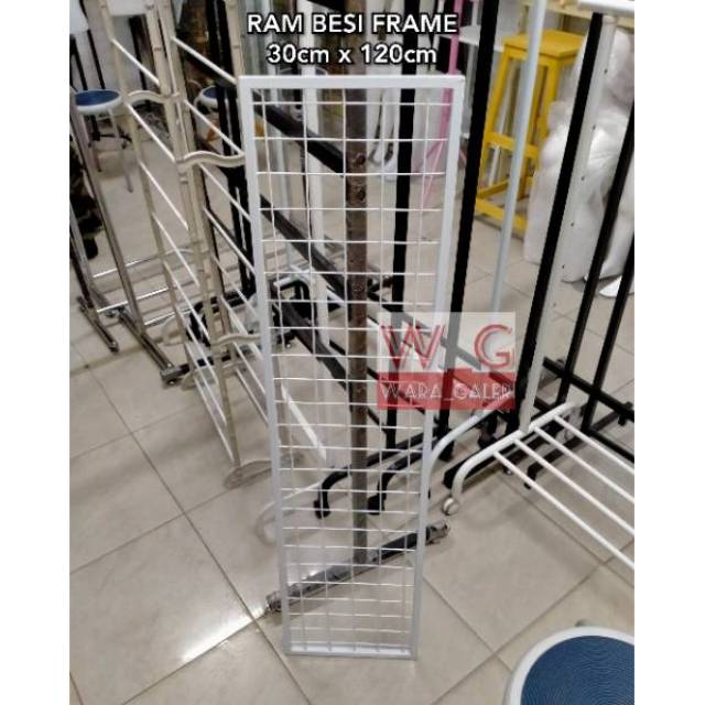 Jual Ram besi frame 30cm x 120cm Pajangan gantungan aksesoris | Shopee ...