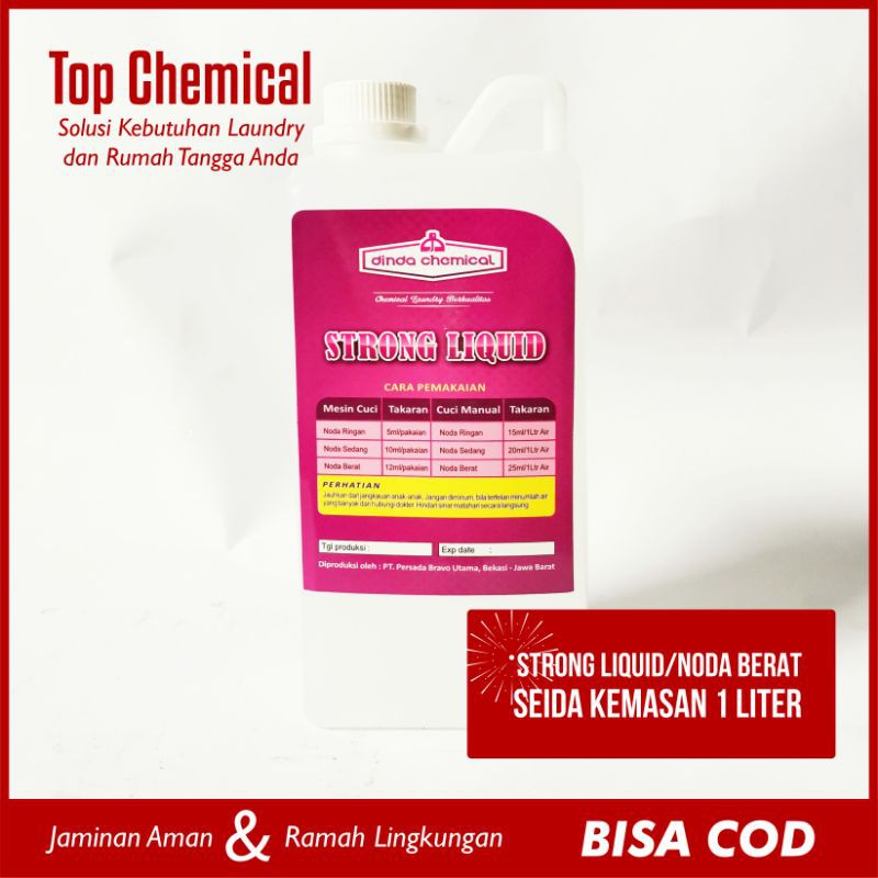Jual STRONG LIQUID 1 Liter (Penghilang Noda Berat) | Shopee Indonesia
