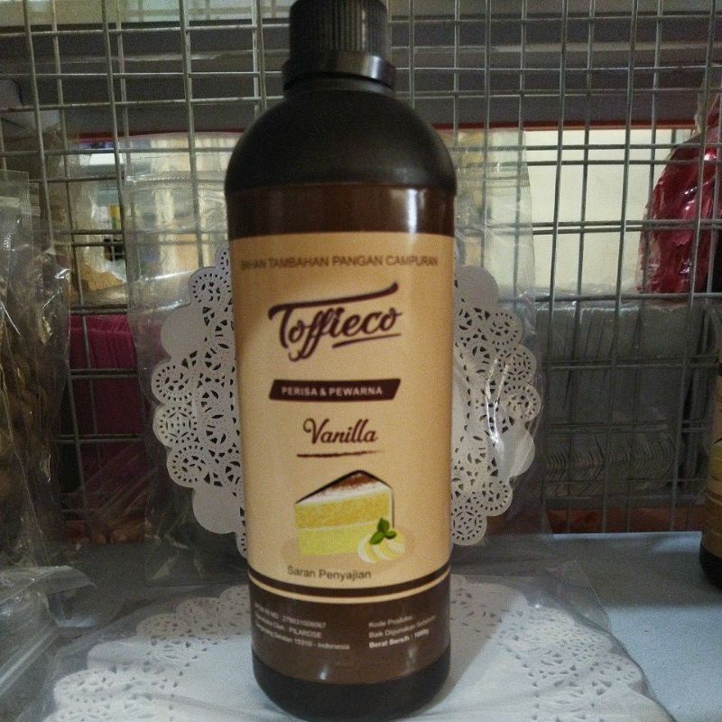 Jual Toffieco pasta perisa 1 liter (vanilla butter, choco blackforest ...