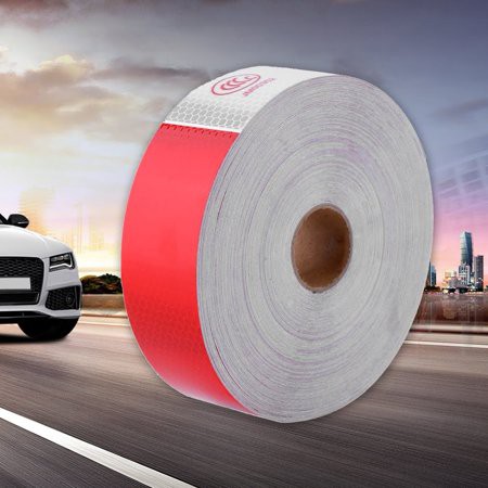 Jual Stiker Reflector 1rol panjang 30 Meter Sticker Safety Panjang 30m ...