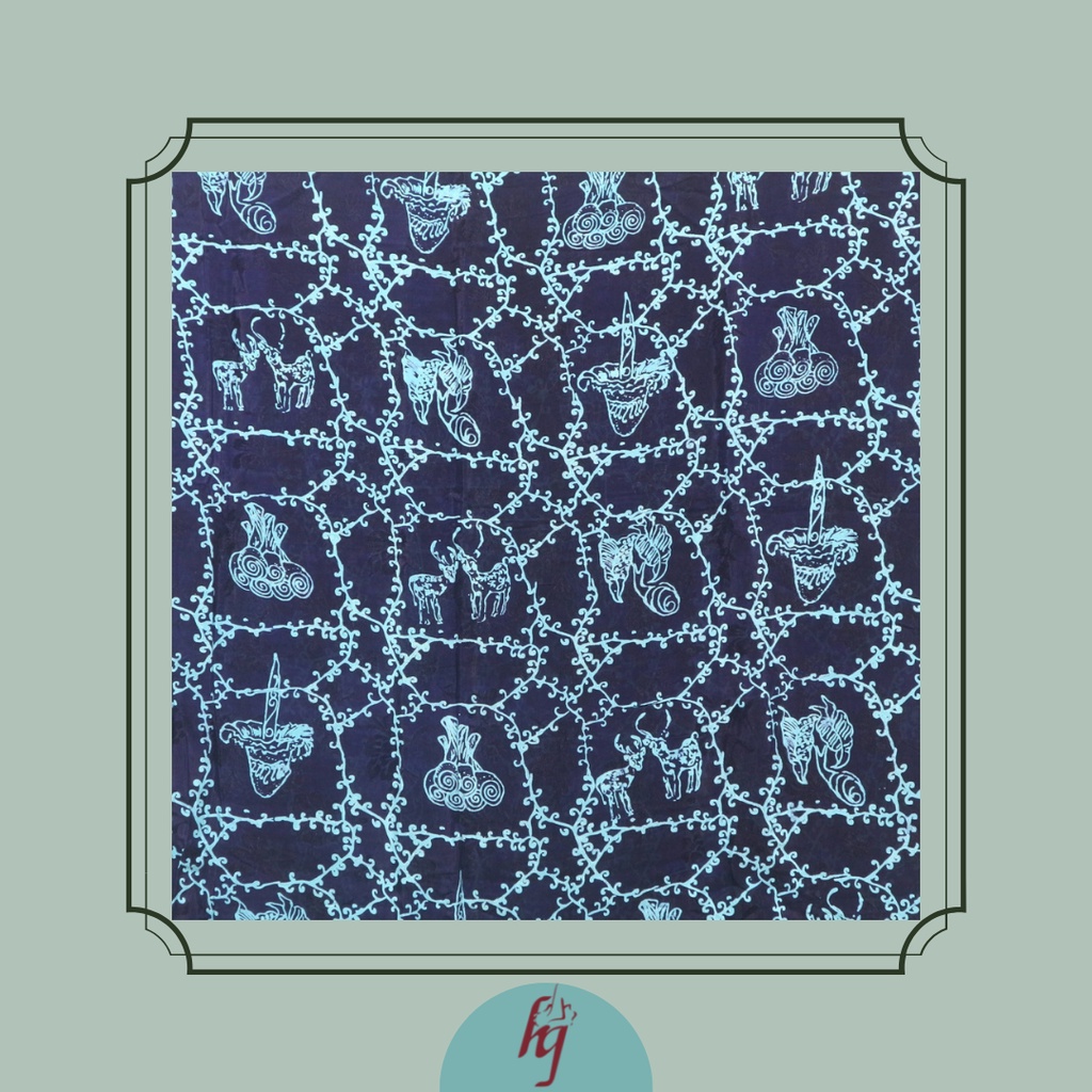 Jual Batik Bogor Motif Bogor Pisan - Dobbi Viscose - Handayani Geulis ...
