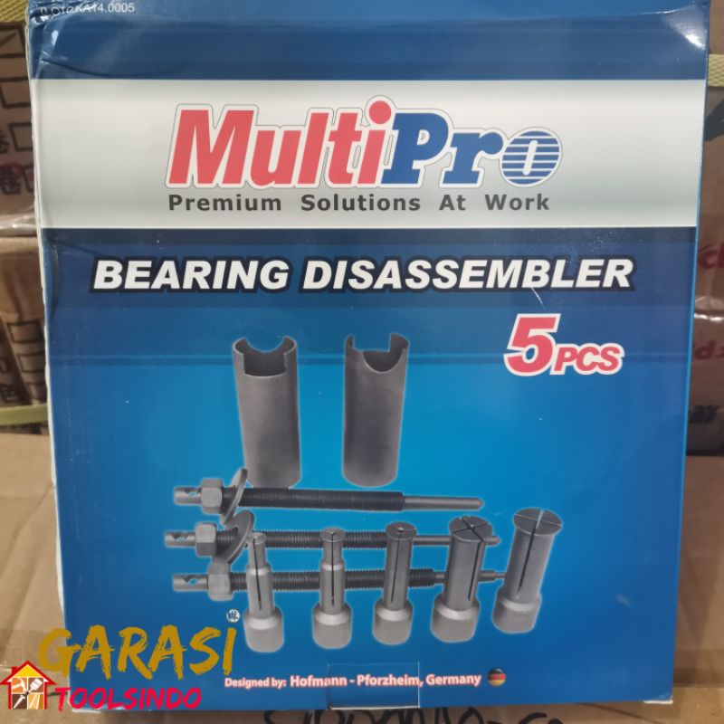 Jual MULTIPRO BEARING DISASSEMBLER SET 5 PCS TREKER BEARING PULLER | Shopee Indonesia