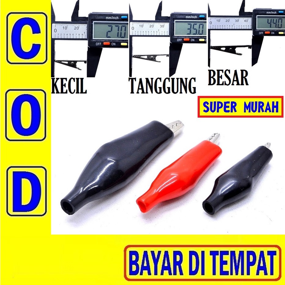 Jual RAK 1C Jepit Buaya Clip Penjepit Aki Jepitan Untuk Kabel Kumper ...