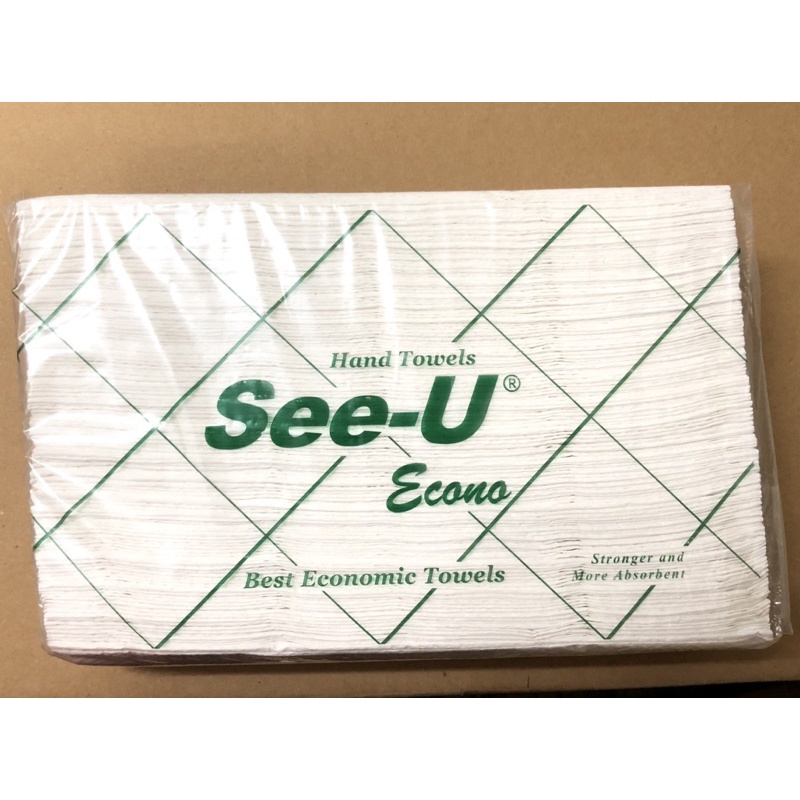 Jual Tissue Hand Towels Econo See-U (Per 1 Box) | Shopee Indonesia