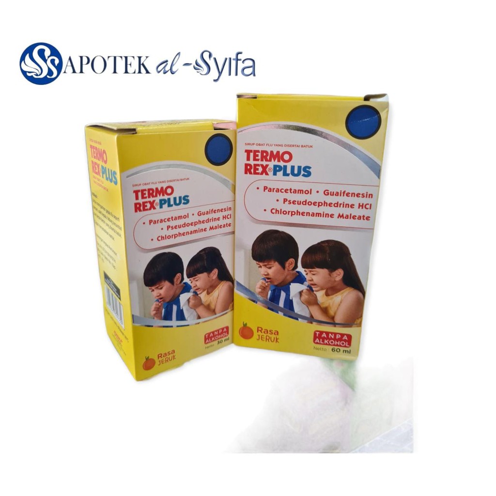 Jual Termorex Plus Sirup Penurun Panas Anak 30ml dan 60ml | Shopee ...