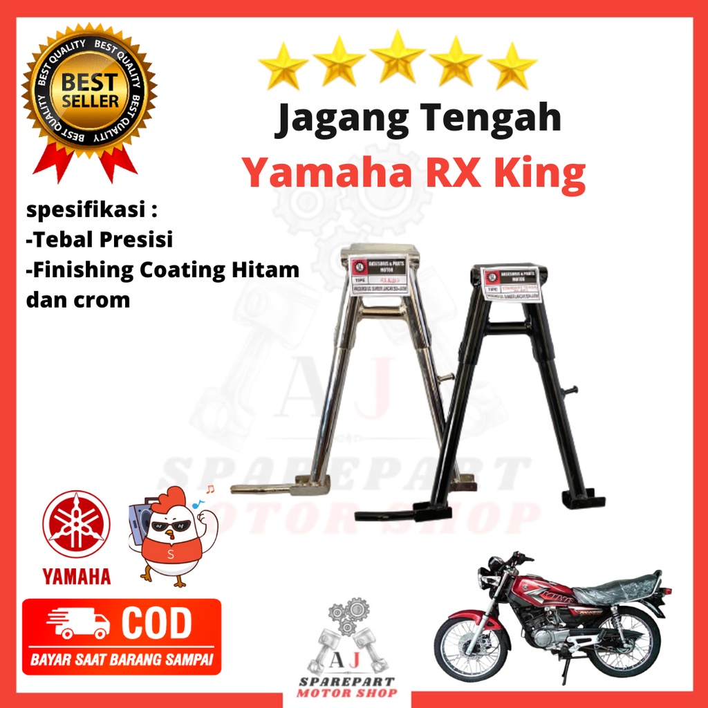 Jual Standar 2 Jagang tengah Motor Yamaha RX KING rxk Model Standart ...