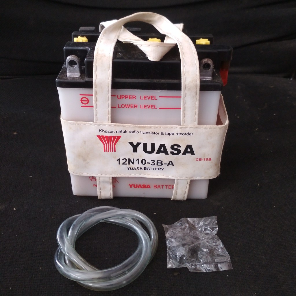 Jual AKI YUASA 12N10-3B-A MULTIPOLE AKI RADIO TRANSISTOR DAN TAPE ...