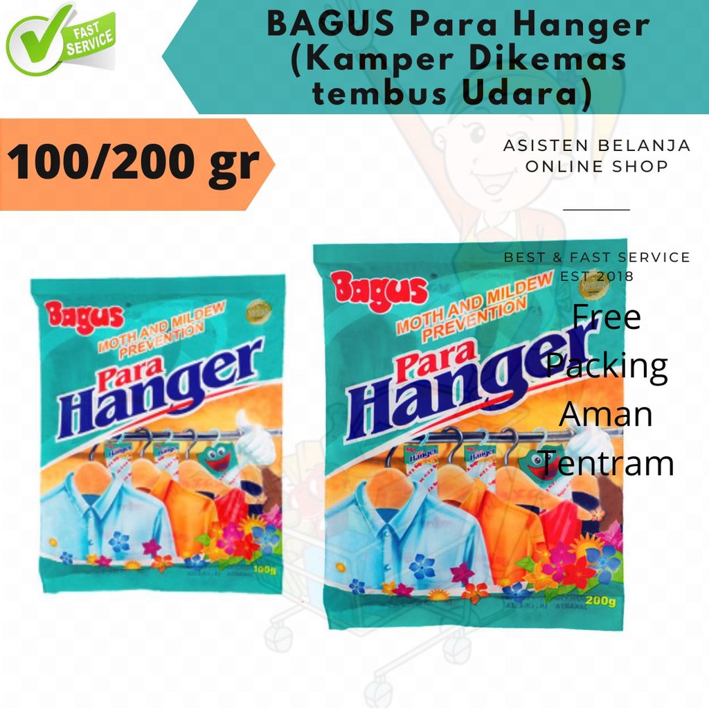 Jual Bagus Para Hanger 100 / 200 gram Kamper Kapur Barus Lemari Anti ...