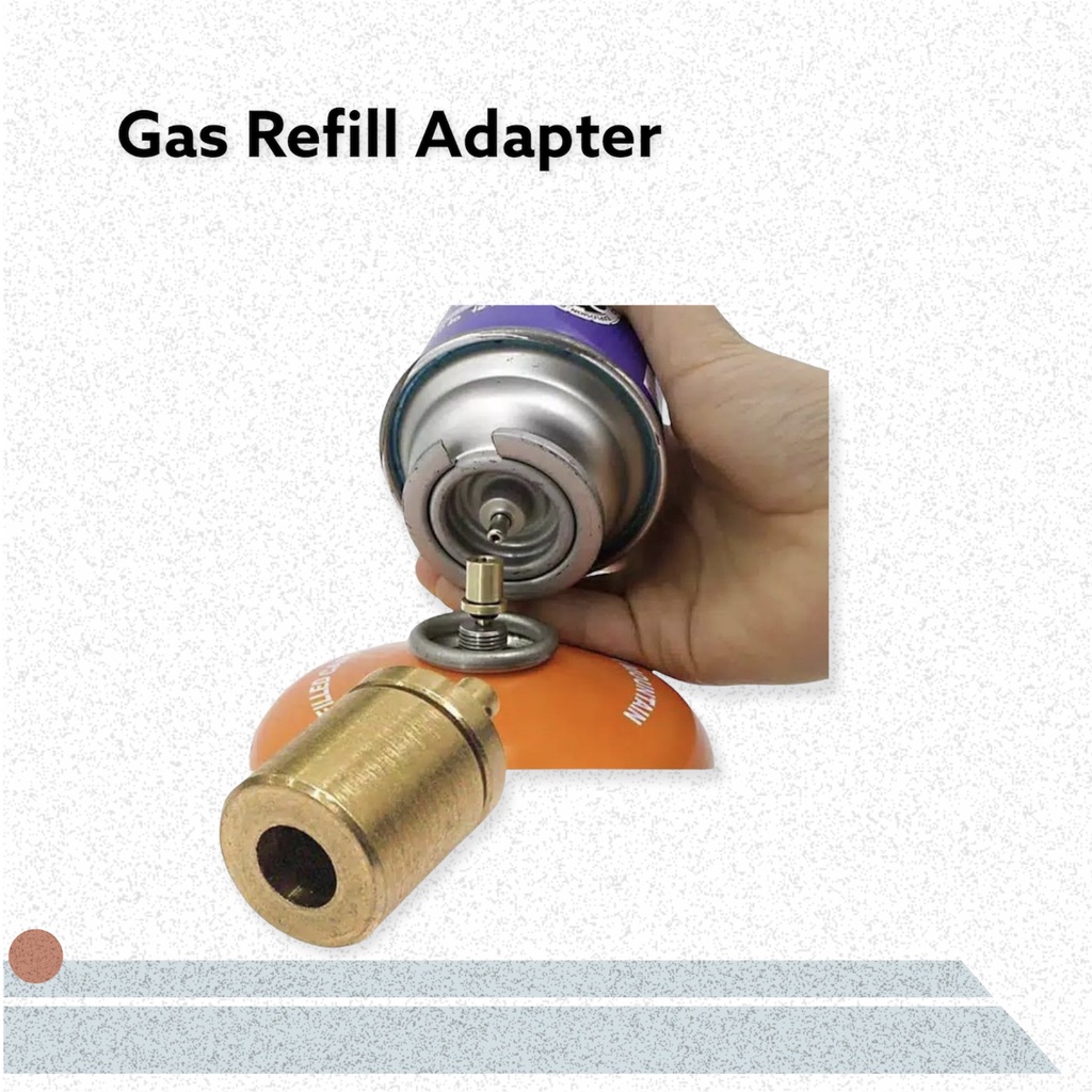 Jual Adapter Refill Pengisi Tabung Gas Portable | Shopee Indonesia