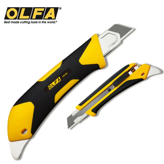Jual Pisau Cutter 18mm L5-AL Olfa Snap Off Blade Cutter | Shopee Indonesia