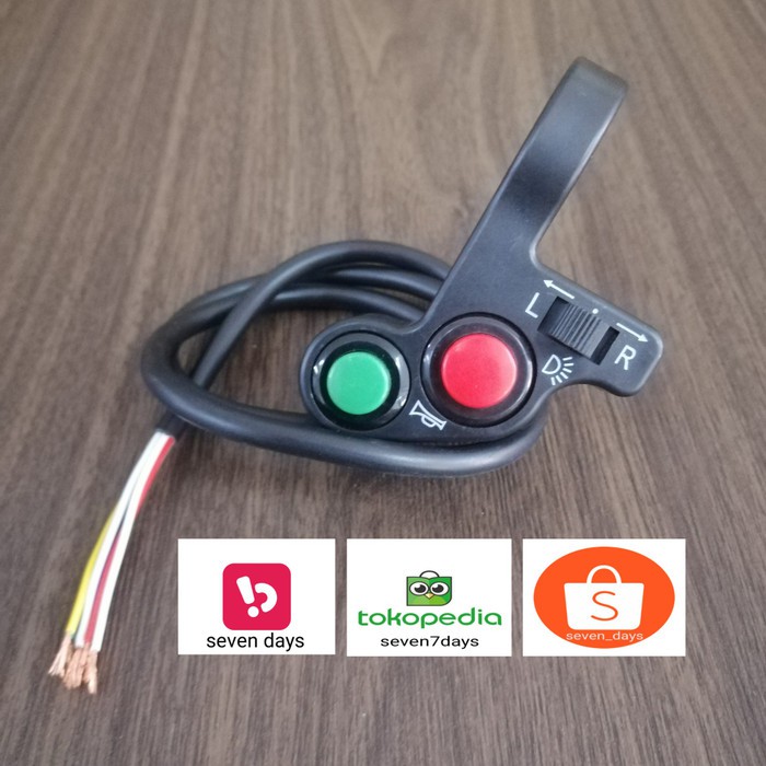 Jual saklar kiri motor model tombol universal honda yamaha suzuki ...