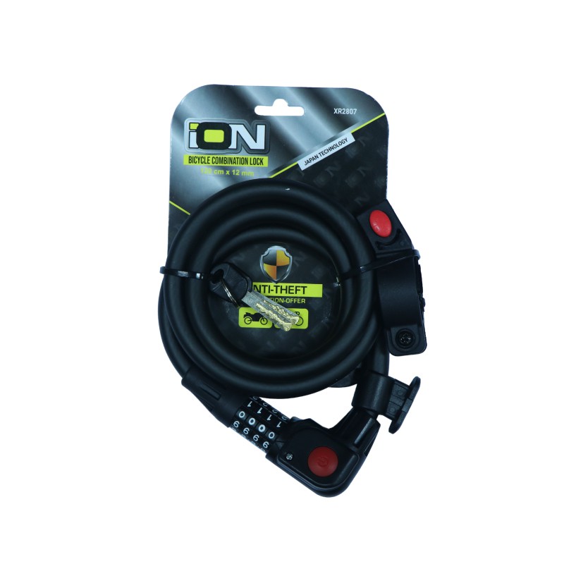 Jual (CLEARANCE SALE) ION 2807 Gembok Sepeda/Lock Sepeda/Kunci Sepeda ...