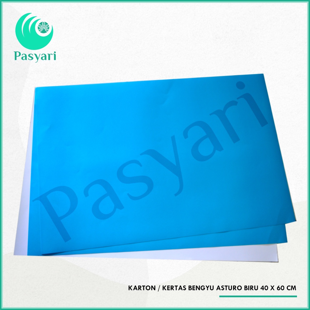 Jual Karton / Kertas BengYu Asturo Biru dan Kuning 40 x 60 cm | Shopee ...