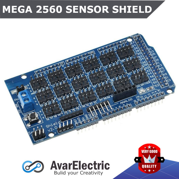 Jual Mega 2560 Mega2560 Sensor Shield for Arduino ATMEGA 2560 R3 ATmega8U2 | Shopee Indonesia