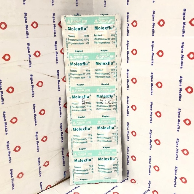Jual Molexflu Isi 10 Kaplet - Obat Batuk Pilek & Demam | Shopee Indonesia
