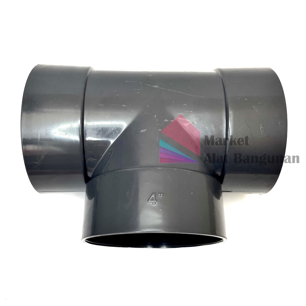 Jual Tee 4" PVC SO / Sambungan T Pipa Paralon 4 Inch 4 Inci / Fitting Pipa Te 4 | Shopee Indonesia
