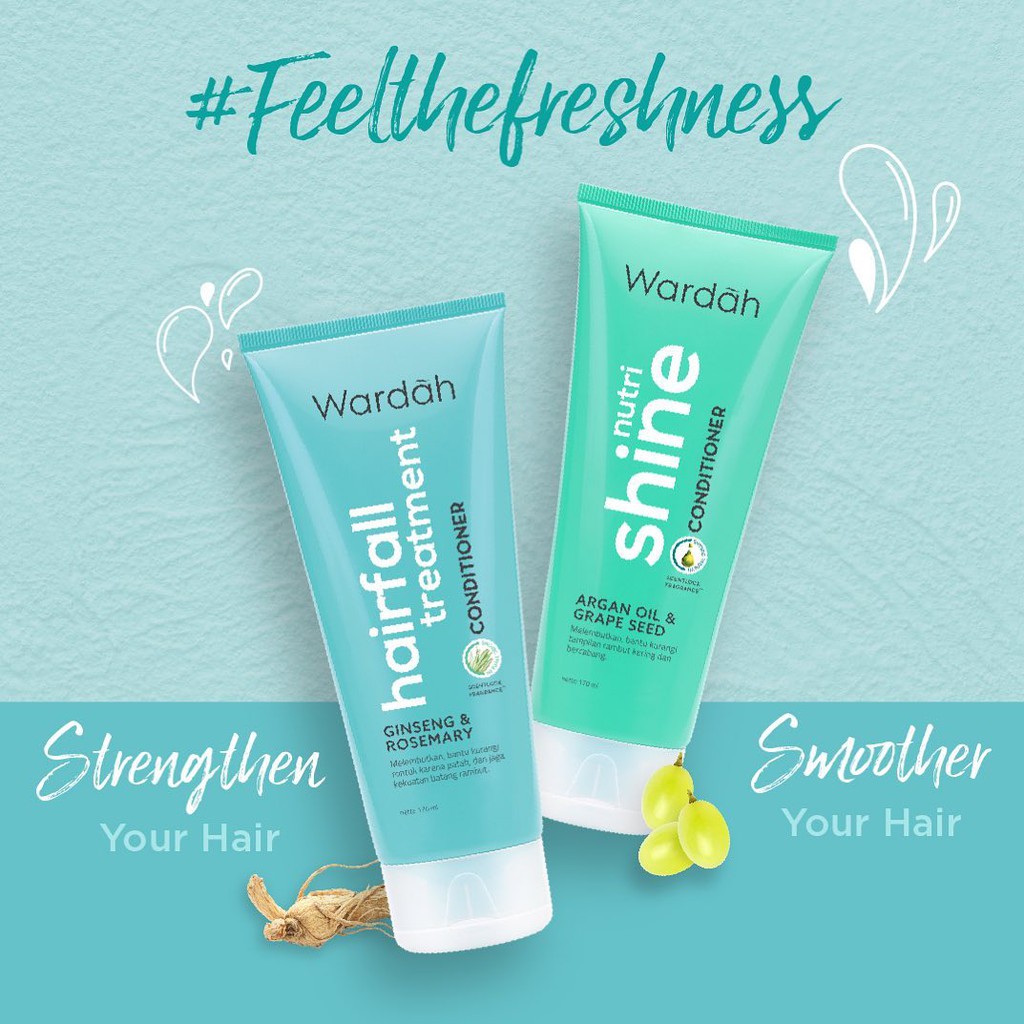 Jual Wardah Conditioner (All Varian) - Mengandung ScentLock Fragrance ...