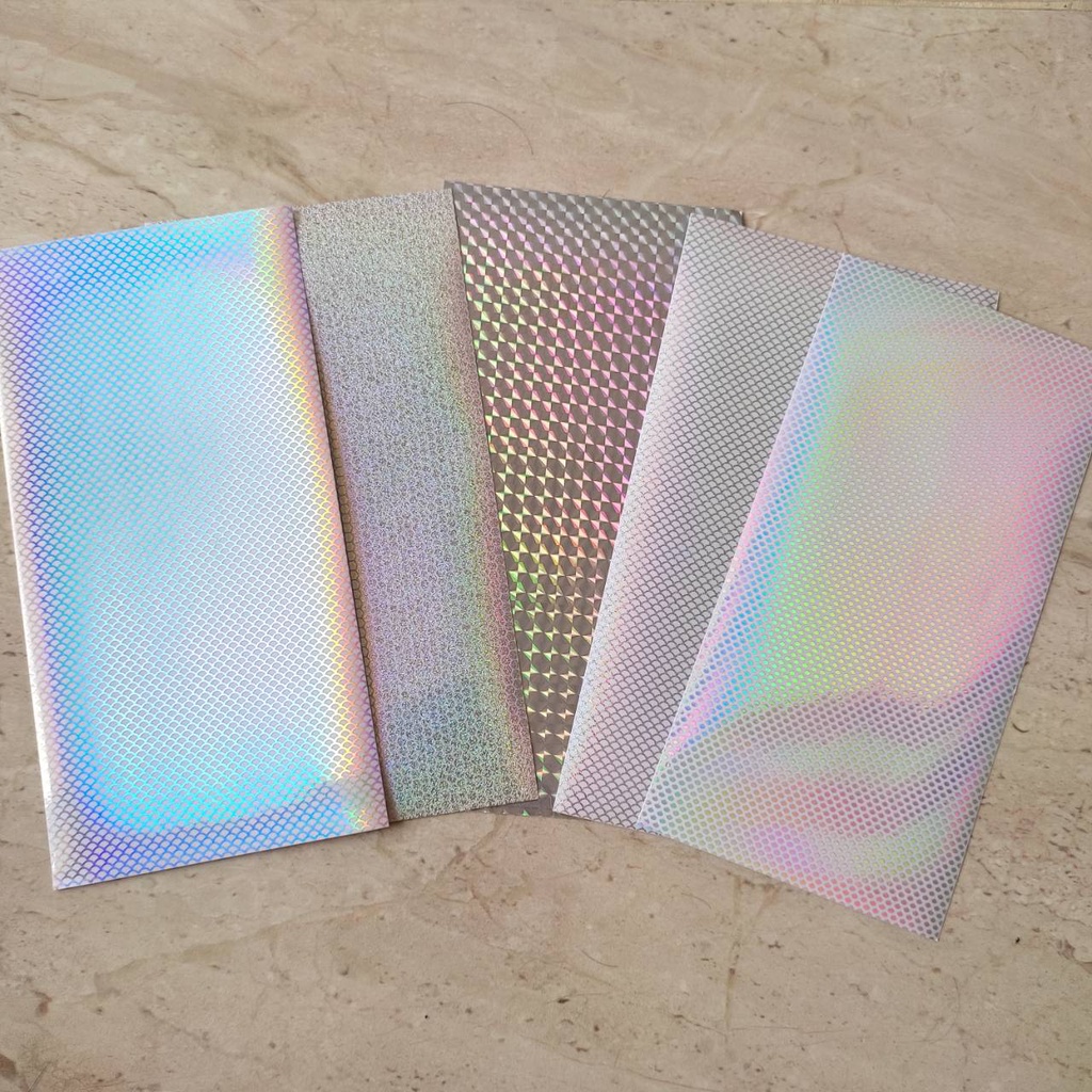 Jual Stiker Hologram Sisik Ikan Sticker Metal Jig Lure Popper 20cm x ...