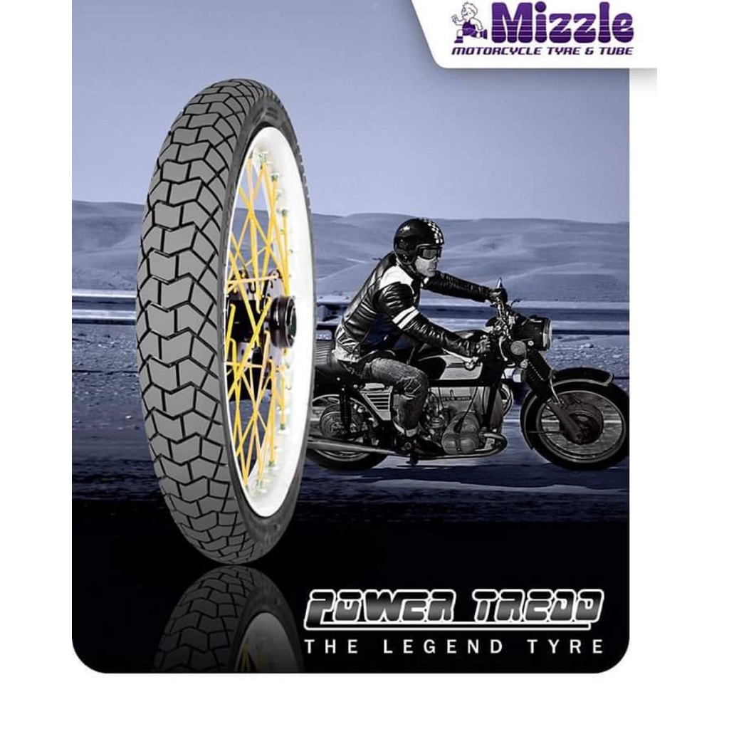 Jual BAN BEBEK DEPAN RING 17 TUBETYPE MERK MIZZLE UKURAN 250-17 POWER ...