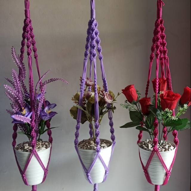 Jual Tali Pot Gantung / Tali Pot Bunga / Talipot Murah / Gantungan Pot ...