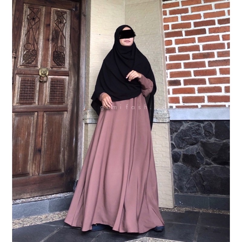 Jual ASQALA ABAYA | BASIC ABAYA | gumifash.id | abaya polos | abaya ...